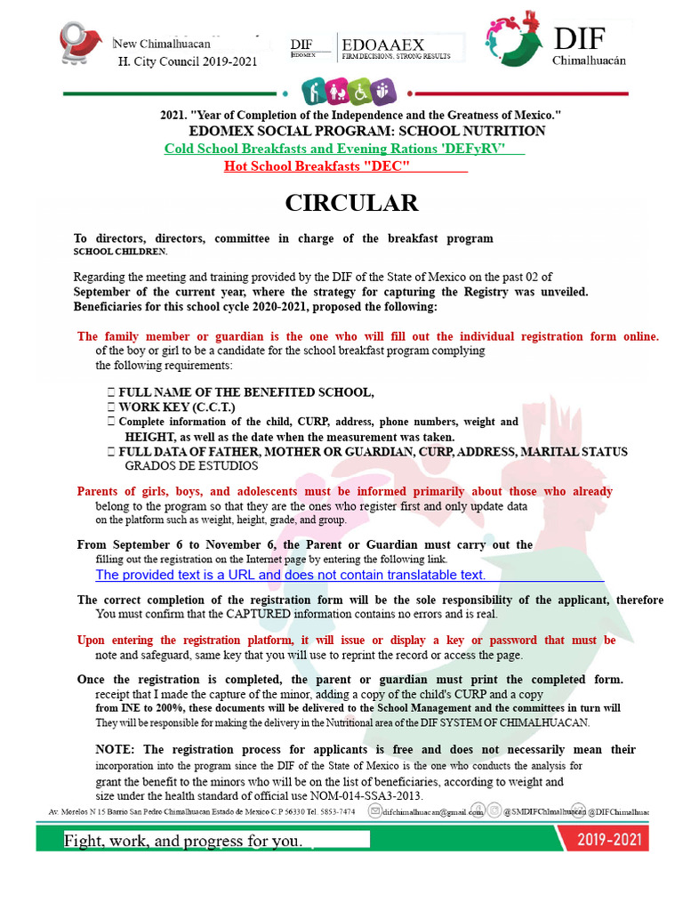 School Circular Dec | PDF