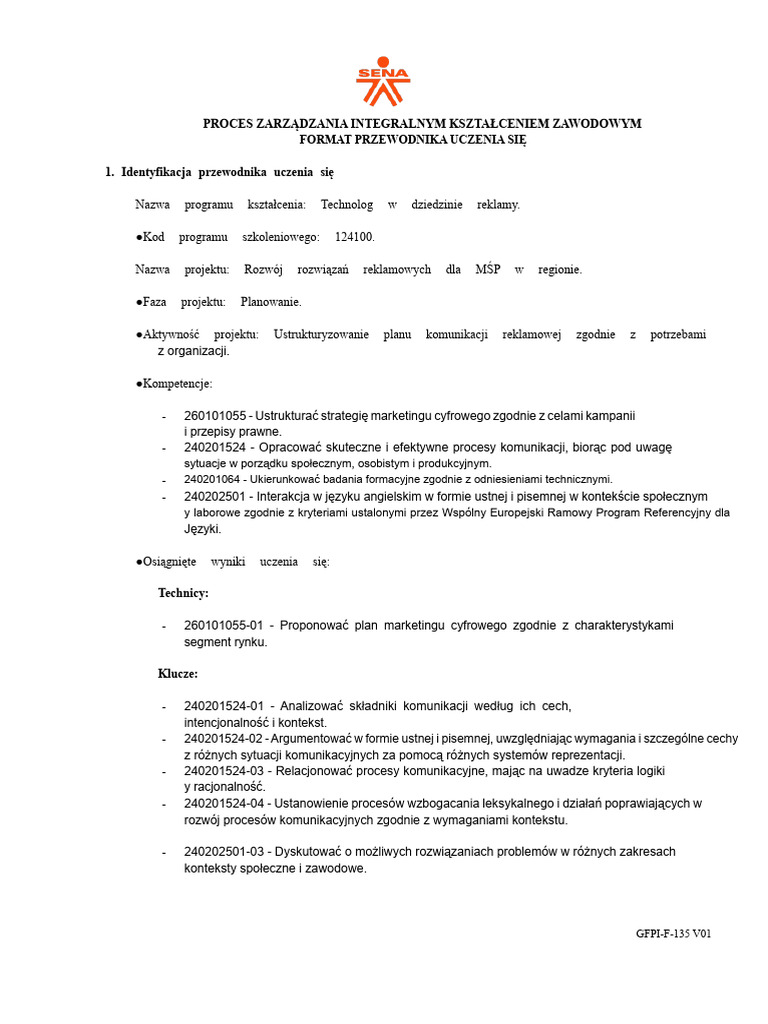 Przewodnik Nauczania 4 124100 | PDF