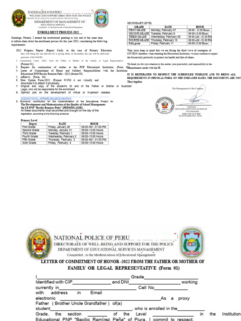 Registration - 2022 - Ie PNP BRP | PDF