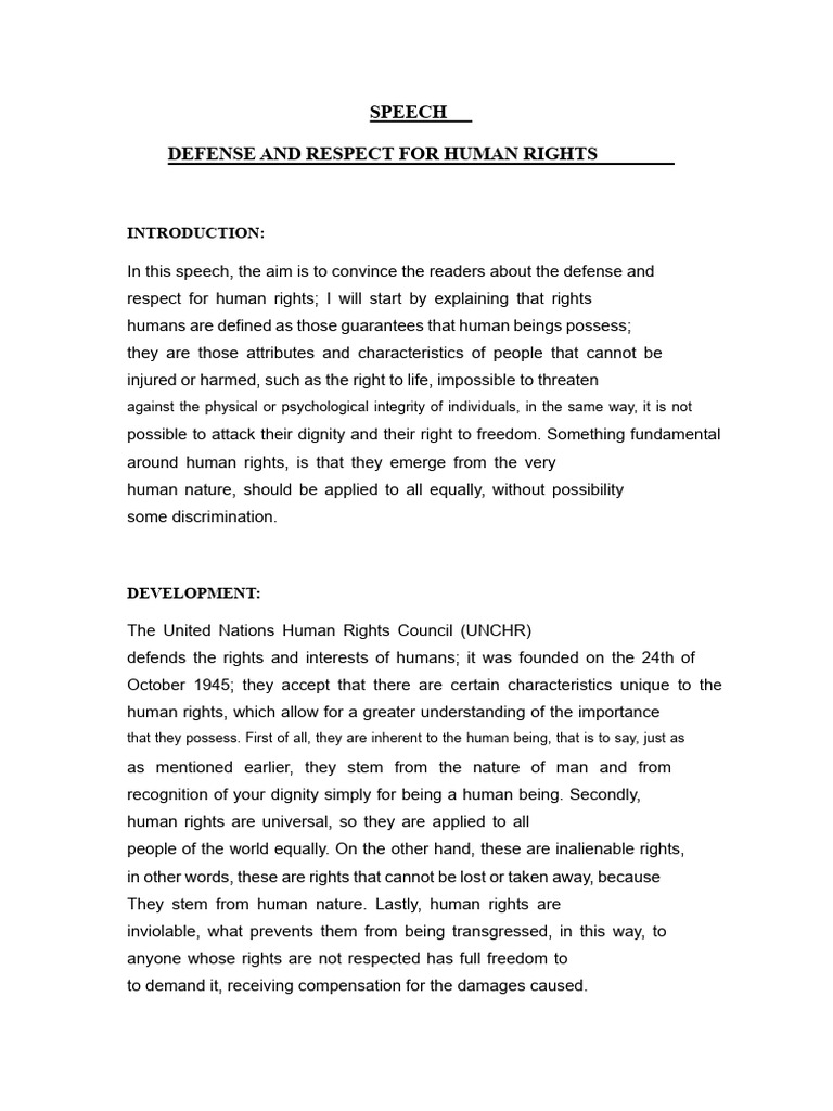 Defending Human Rights for All | PDF | Human Rights | Dignity