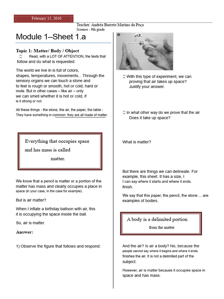 Understanding Matter and Transformations | PDF | Matter | Ice