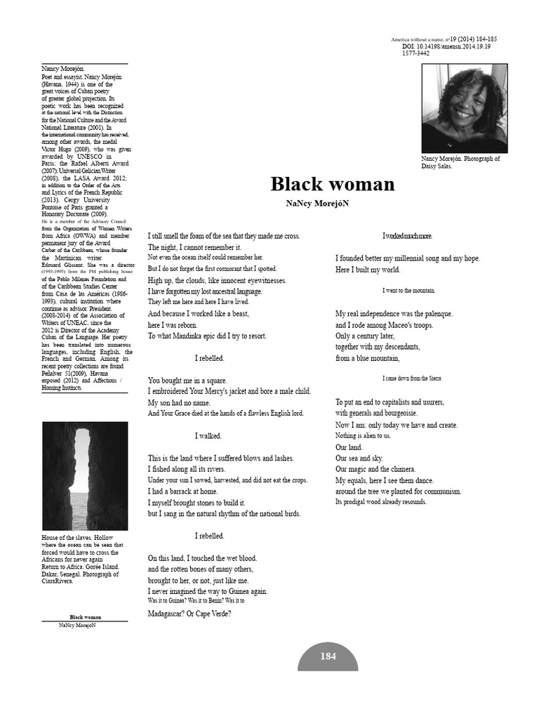 Nancy Morejón: Voice of Cuban Poetry | PDF