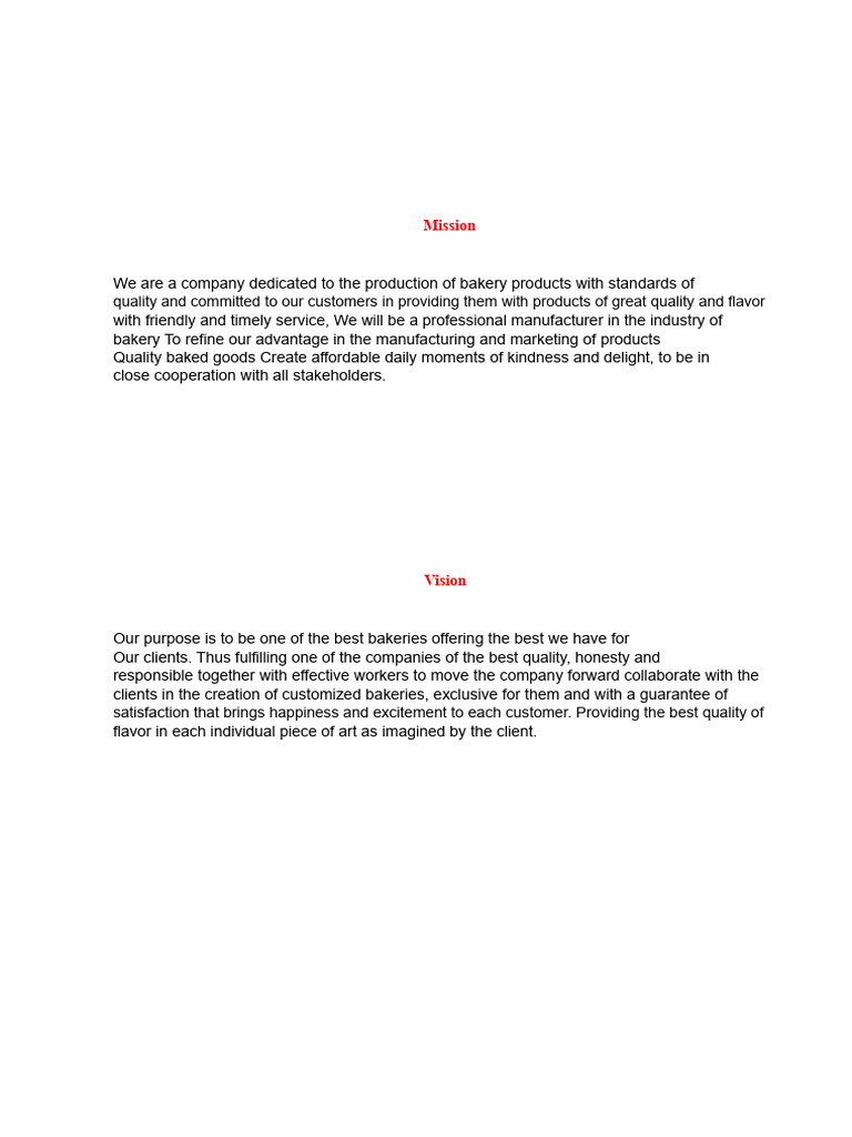 Bakery Safety and Quality Standards Guide | PDF | Occupational Safety ...