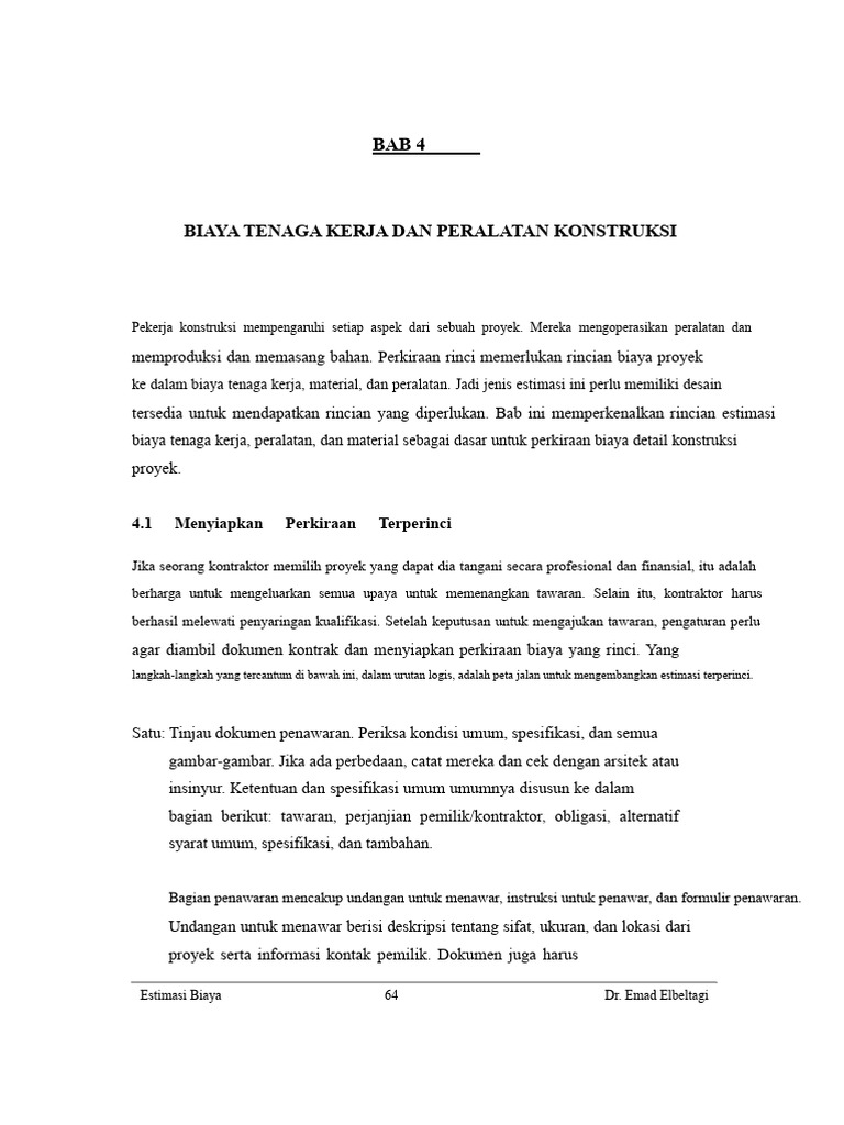 RS Means Perkiraan Biaya Ch4 | PDF