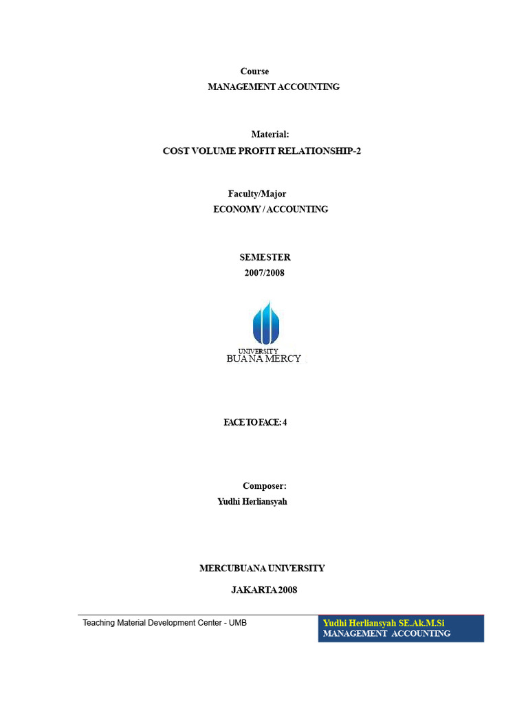 CVP Plus Example Questions | PDF | Taxes | Profit (Economics)