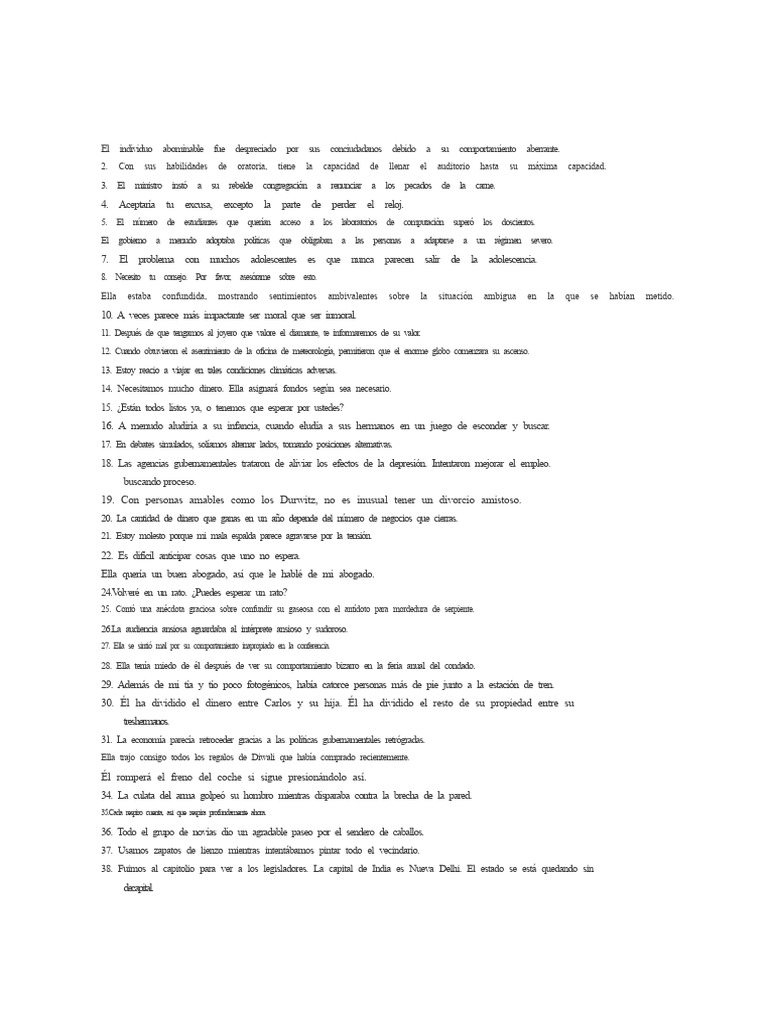 Palabras Confusas - Confusables Notorios PDF | PDF