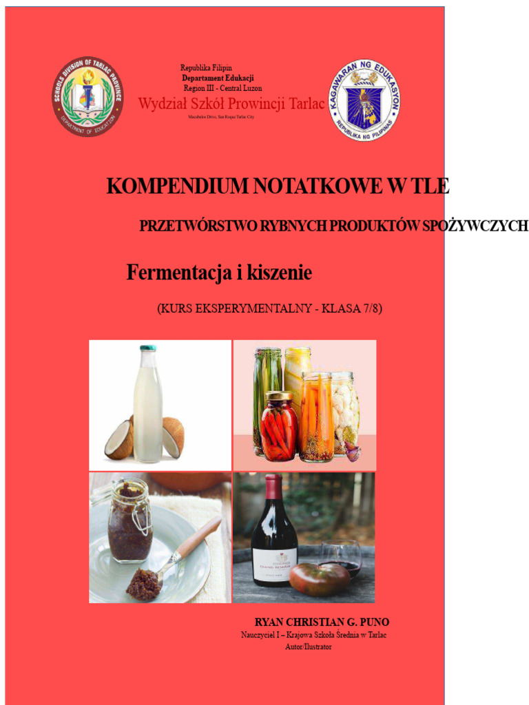 Przetwarzanie Żywności Fermentacja I Kiszenie Moduł 4 | PDF