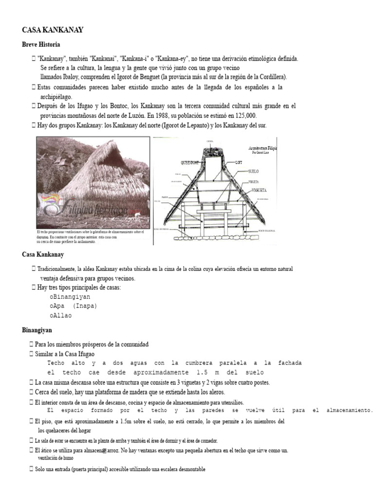Casa Kankanay | PDF