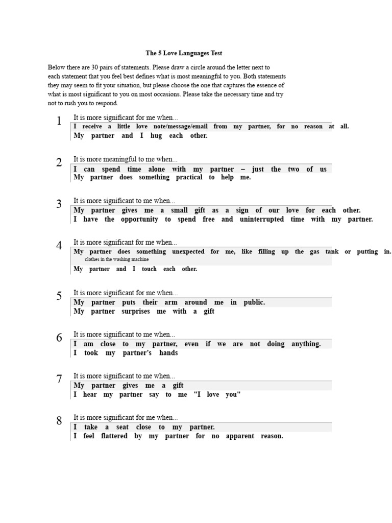 Test 5 Language Pairs | PDF