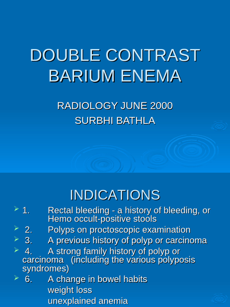 Barium Enema2 Contrast Enema X Ray Fluoscoph | PDF | Large Intestine ...