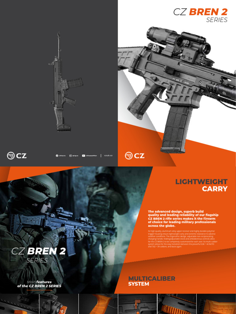 SF CZ Bren 2 Series MLE 2025 f564f8bbcd | PDF | Rifle | Ammunition