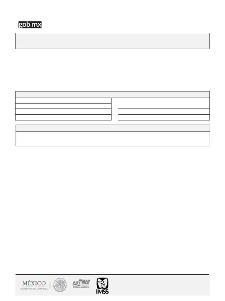 Pre Altas Imss Acuse de Recibo Electronico | PDF