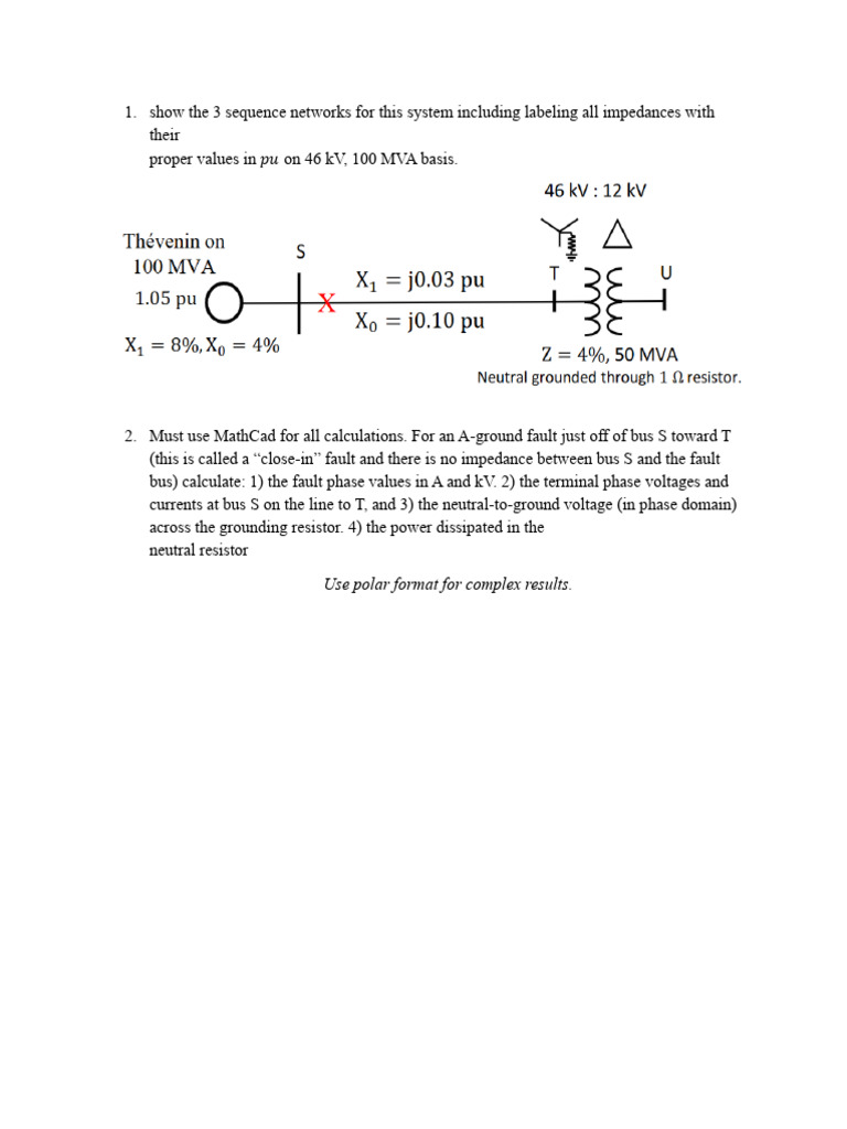 MathCad Problem | PDF