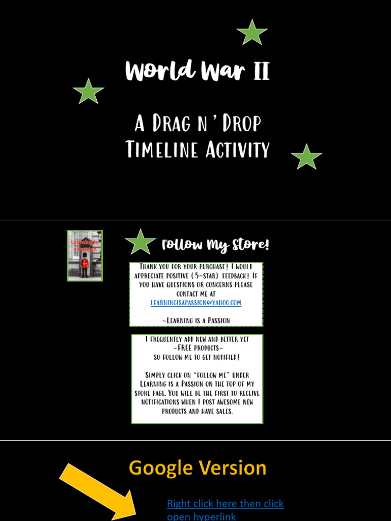 WWII Timeline Activity 071524 | PDF