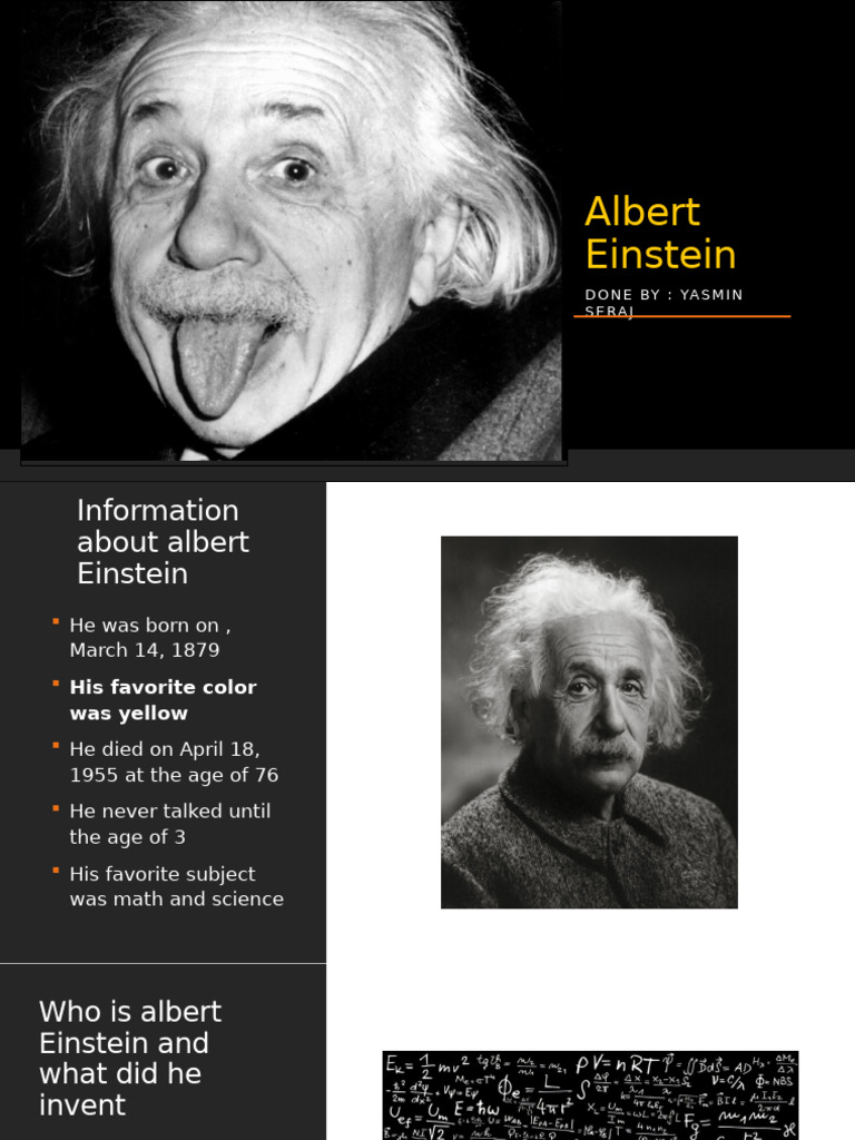 Einstein's Favorite Color: Yellow | PDF