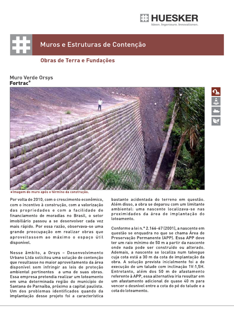 Fortrac Muro Verde Orsys | PDF