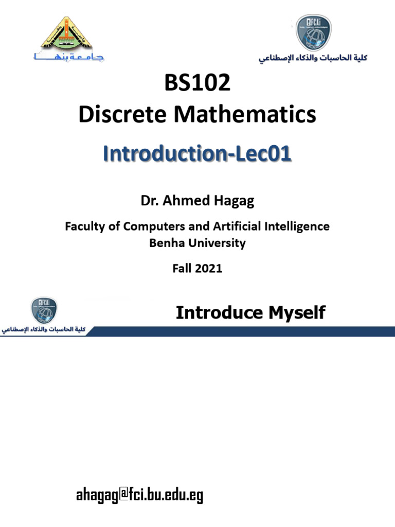 Discrete Mathematics Course Overview | PDF | Mathematical Logic ...