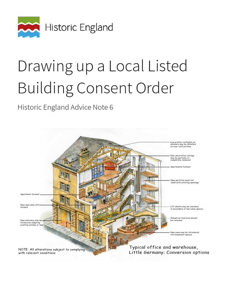 HEAG009 Listed Building Consent Order An 6 | PDF | Consent | Justice