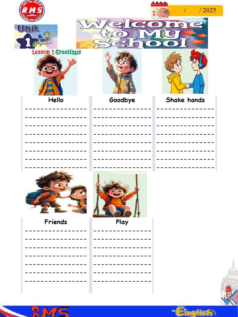 English Primary 1 First Term | PDF | Zoology