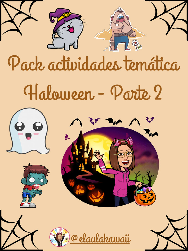 Pack Actividades Halloween Parte 2 | PDF