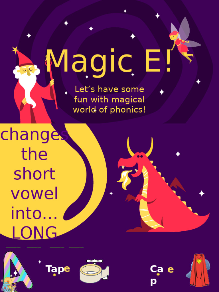 Phonics Fun with Magic E | PDF