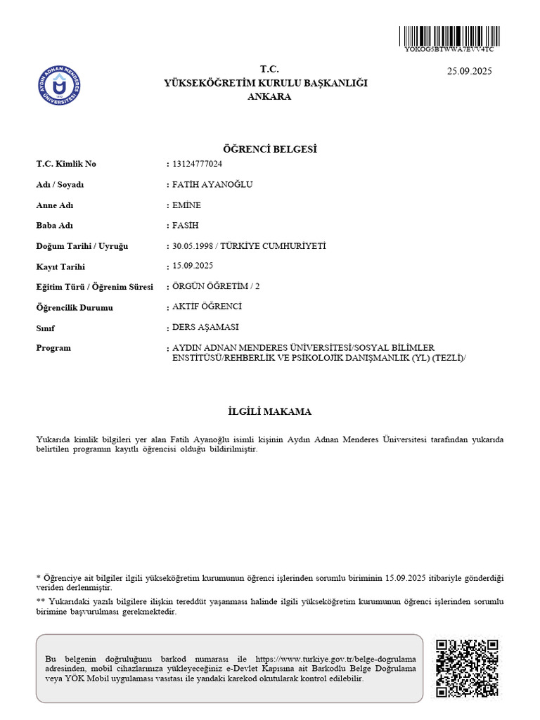 Ogrenci | PDF