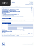 Telkom Claim Form - BB 24032024 | PDF | Insurance