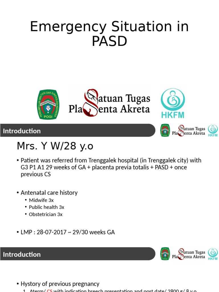 Emergency Situation in Pasd | PDF | Blood Pressure | Aorta