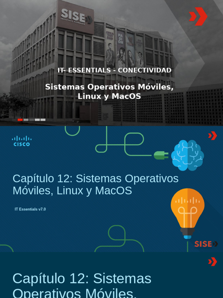 Presentación Sistemas Operativos Móviles, Linux y MacOS | PDF | Red privada virtual | Shell ...