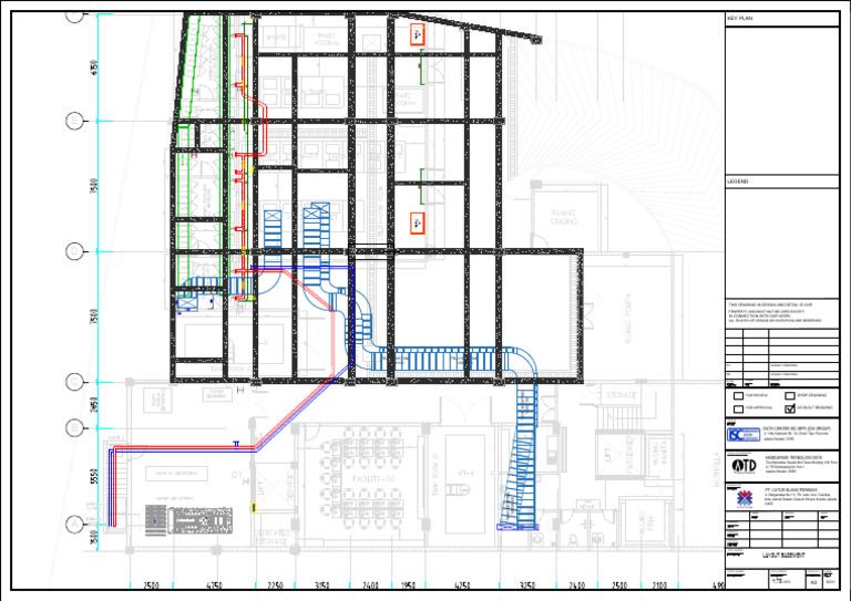 ASBUILD-MEC-Air Circulation Battery Room Basement Floor ISC Tower A | PDF