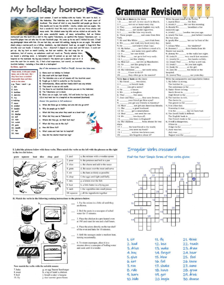 Grade 6 English Materi SMP | PDF
