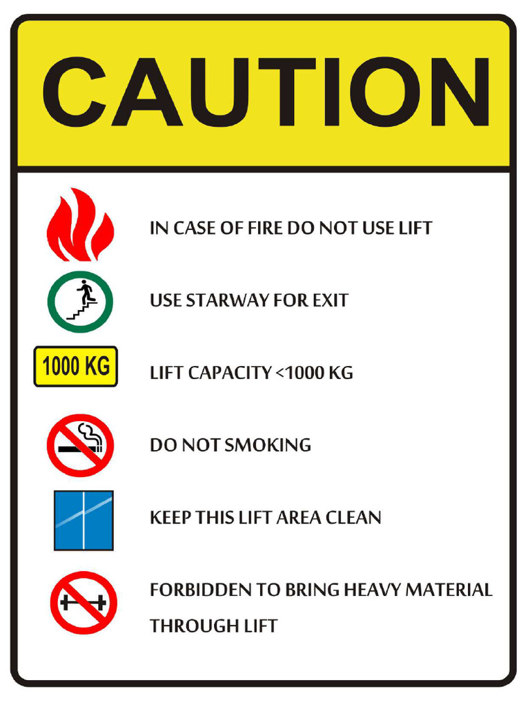 Stiker Lift | PDF