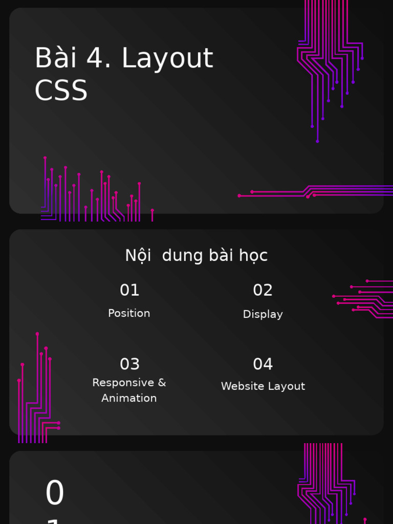 Bai 4 - Thiet Ke Layout CSS | PDF