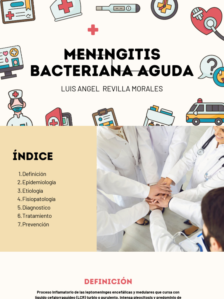 Meningitis Bacteriana Aguda: Guía Completa | PDF | Meningitis ...