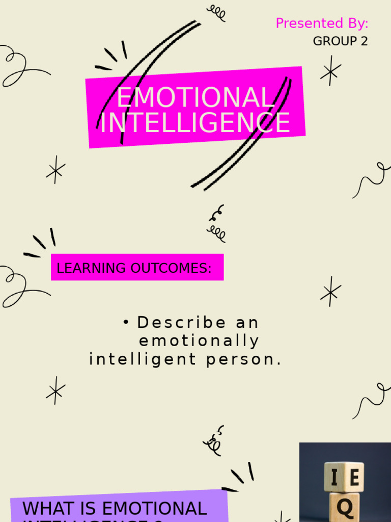 Emotional Intelligence | PDF | Empathy | Cognitive Psychology