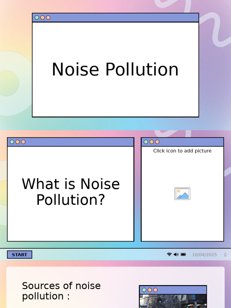 Noise Pollution | PDF