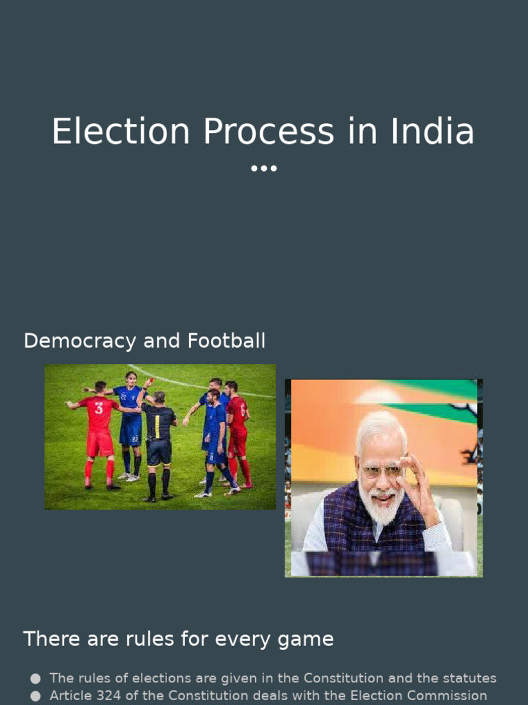 Understanding India's Election Process | PDF | Voting | Electoral District