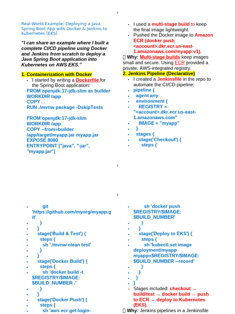 Deploying a Java Spring Boot App With Docker & Jenkins to Kubernetes ...