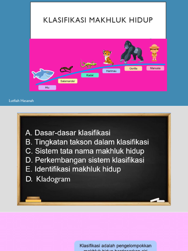Kladogram: Hubungan Kekerabatan Spesies | PDF