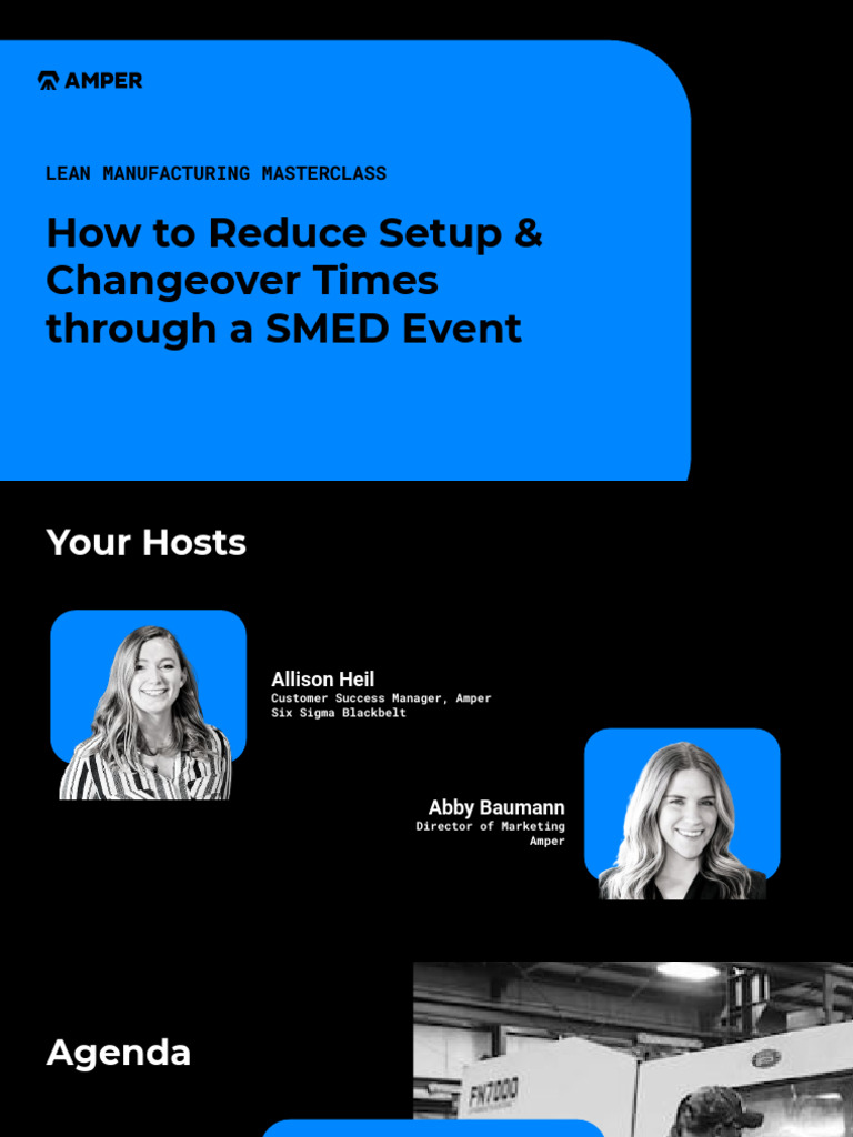 (Webinar Slides) How To Conduct A SMED Event | PDF | Secondary Sector ...