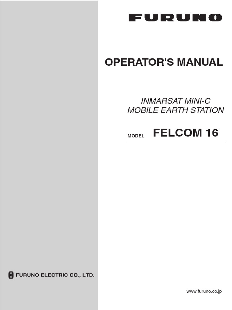 Felcom-16 Om Eng 5638f | PDF | Keyboard Shortcut | Control Key