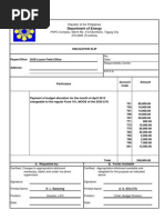 Obligation Request Form | PDF