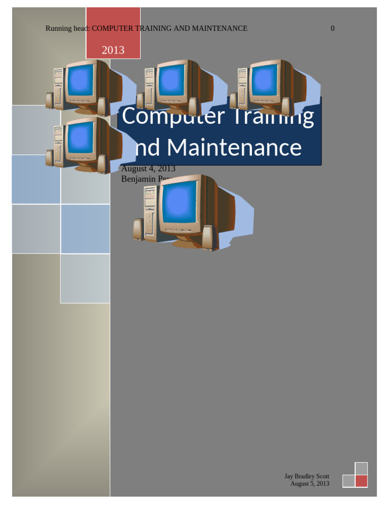 Computer Training and Maintenance | PDF