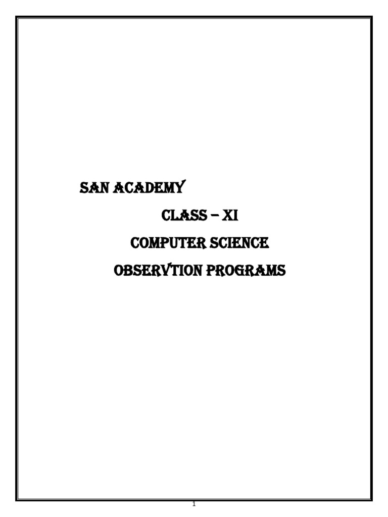 Record Programs Clsxi | PDF | String (Computer Science) | Letter Case
