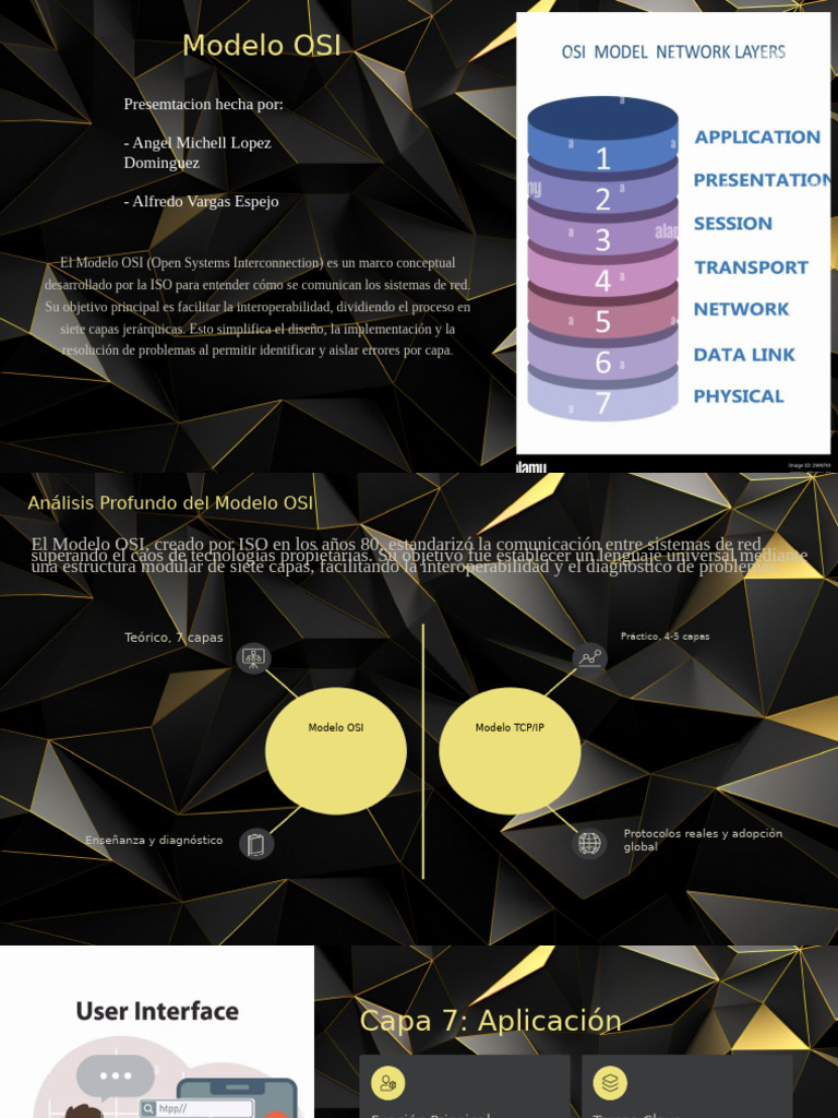 Modelo-OSI | PDF | Red de computadoras | Modelo osi