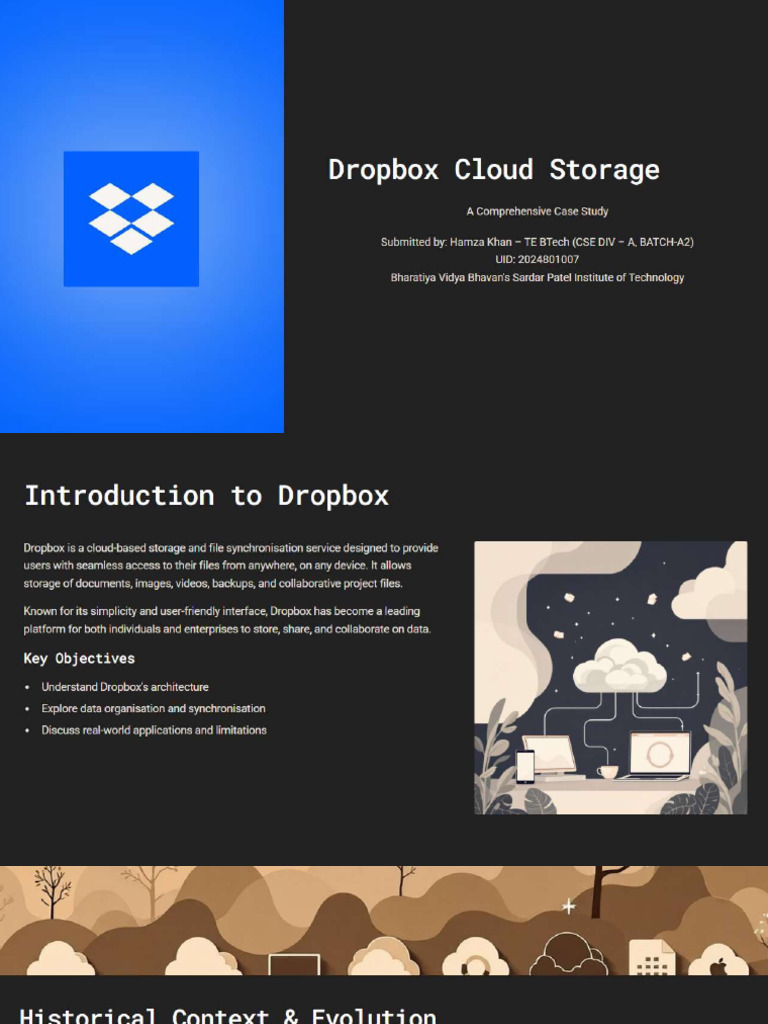 DropBox Cloud Storage | PDF