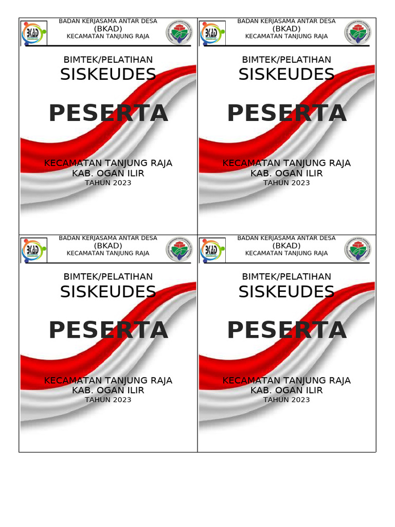 Kartu Tanda Peserta | PDF