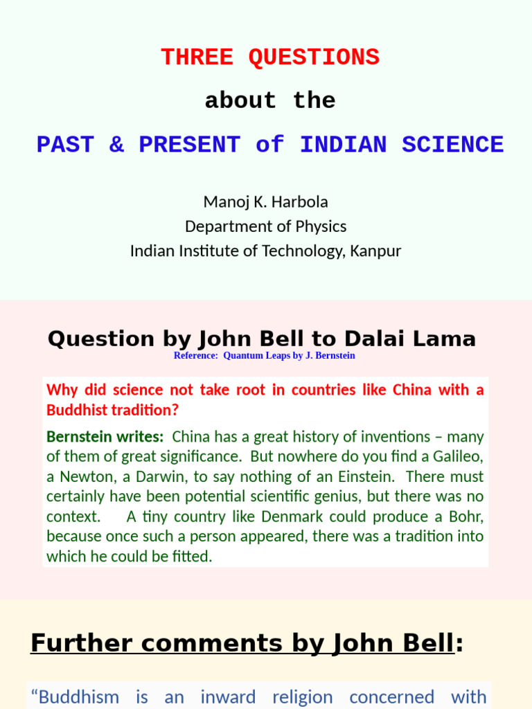 Three Questions Ind SC | PDF