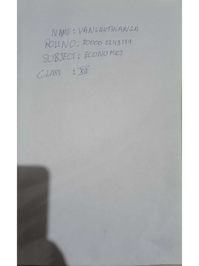 Assignment On Economics - Compressed | PDF