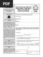 CCMA Form 7.11: Dispute Referral Guide | PDF | Labour Law | Employment